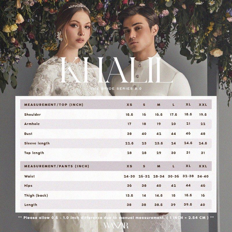 Wanzar Bride Series Khalil Baju Melayu in Off white, Men's Fashion ...