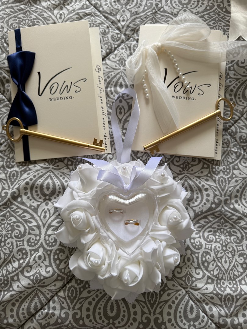 Wedding Vow Cards, Hobbies & Toys, Stationery & Craft, Other Stationery ...