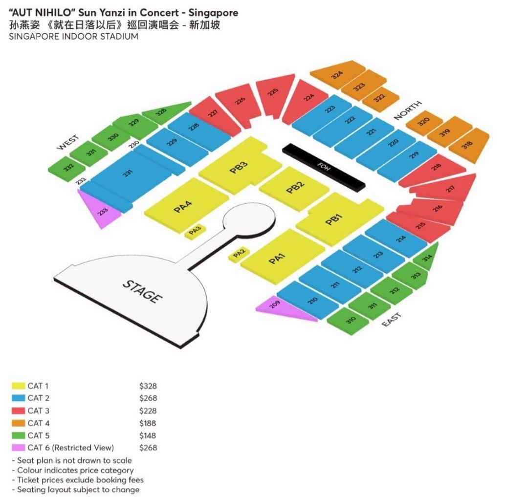 WTS - SUN YAN ZI 2025 4.13 CAT3 ticket, Tickets & Vouchers, Event ...