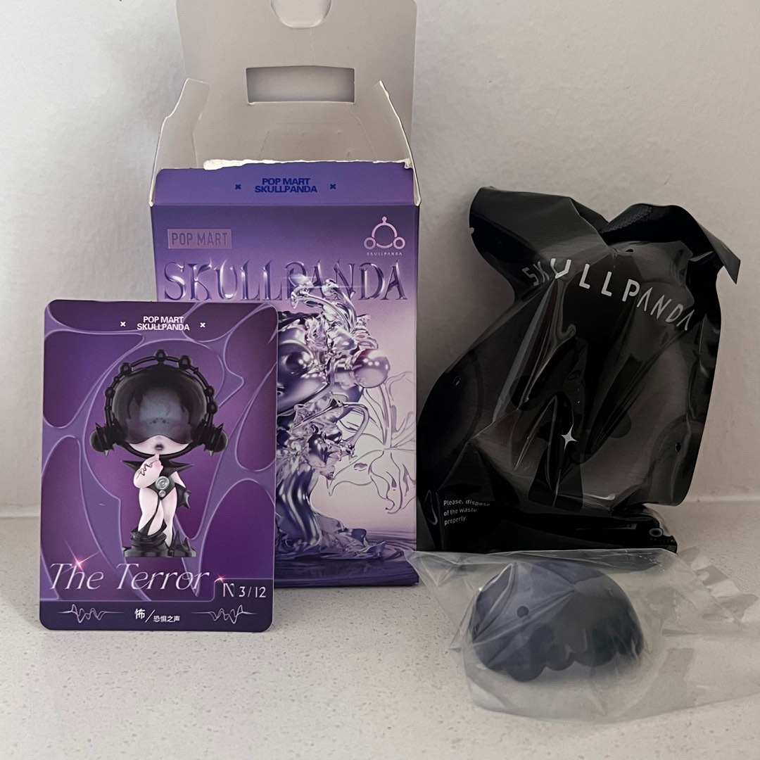 WTT SEALED Popmart Skullpanda The Sound (The Terror), Hobbies & Toys ...