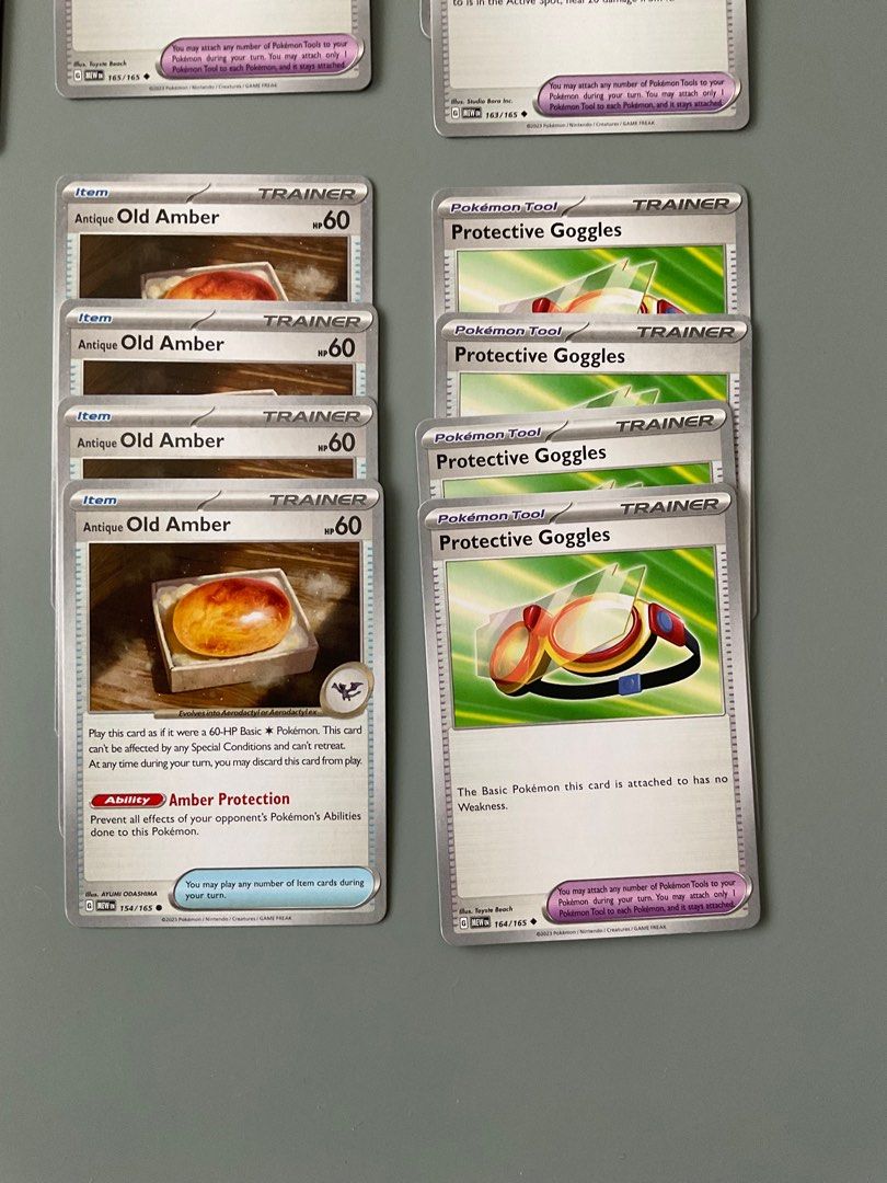 151 playables trainer cards Pokemon MEW Leftovers / rigid band ...