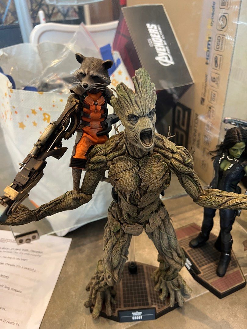 1/6 GOG (bundle of 5) startlord,Drax,garoma,Groot and rocket (some ...