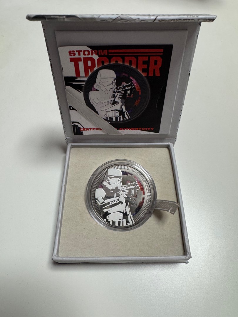 2018 Star Wars STORMTROOPER 1 oz Silver Coin, Hobbies & Toys ...