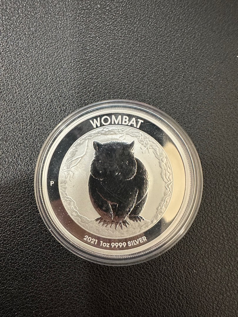 2021 1 Oz 9999 silver Coin Australia Wombat, Hobbies & Toys ...