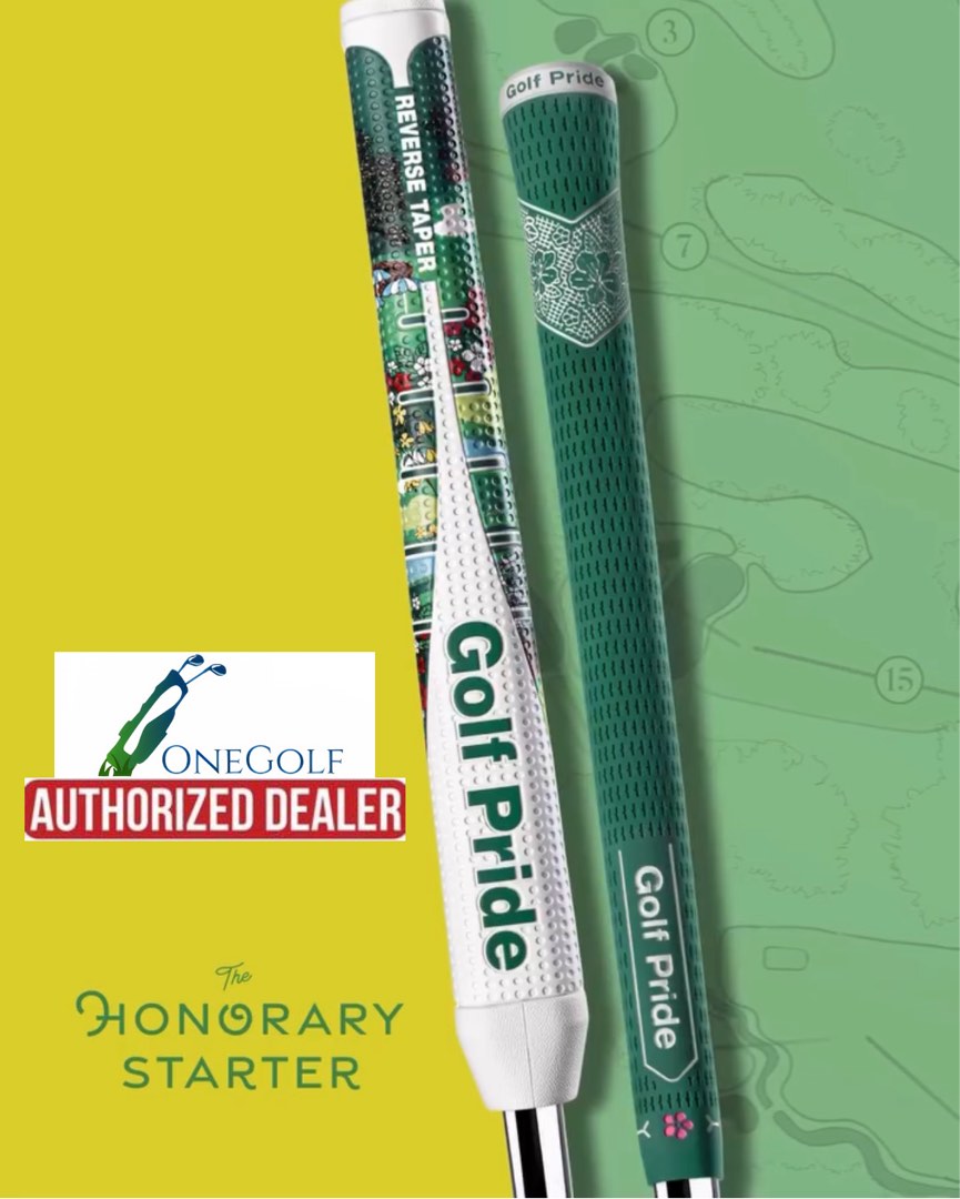 2025 NEW Golf Pride MASTERS Limited Edition - Honorary Starter Tour ...