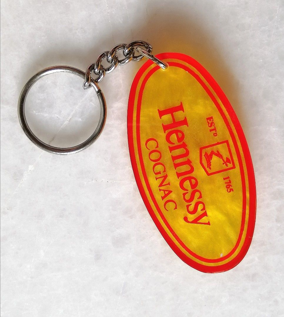 70'S-80'S HENNESSY COGNAC 0 RICHE MONDE AVERTISING PROMO KEYCHAIN ...