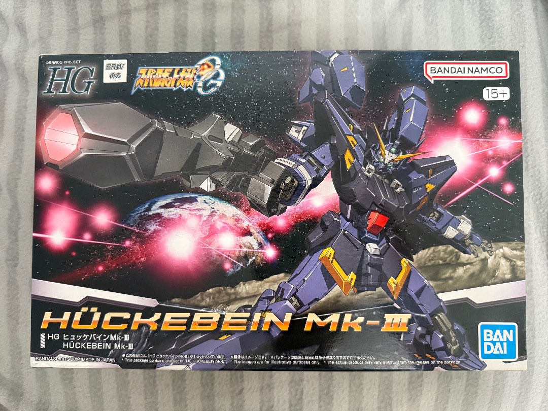 全新 HG 超級機械人大戰 OG Hückebein MK III 曉擊霸 MK III 凶鳥 MK III, 興趣及遊戲, 玩具 & 遊戲類 - Carousell