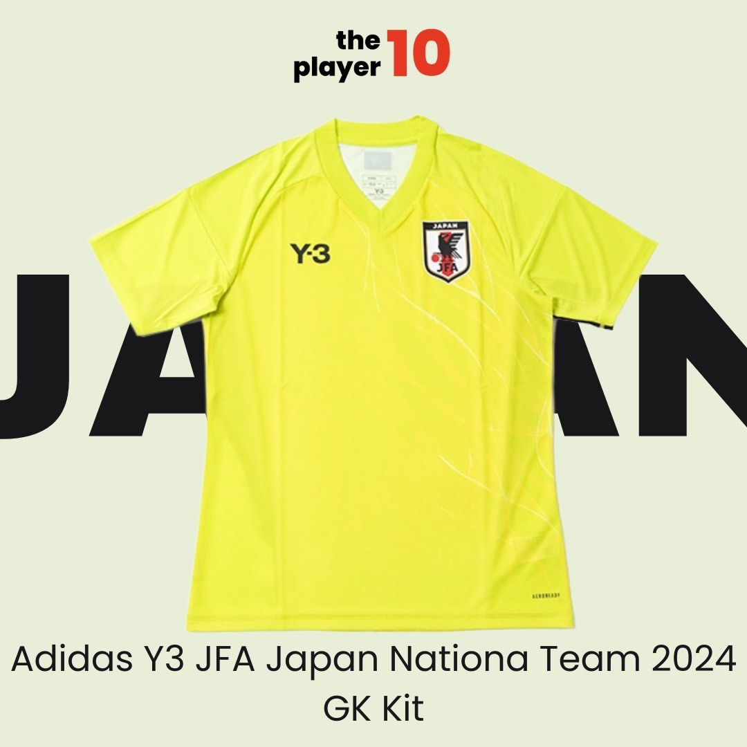 Adidas JFA x Y3 Japan National Team GK 2024/25 SL/LS Fans & Player ...