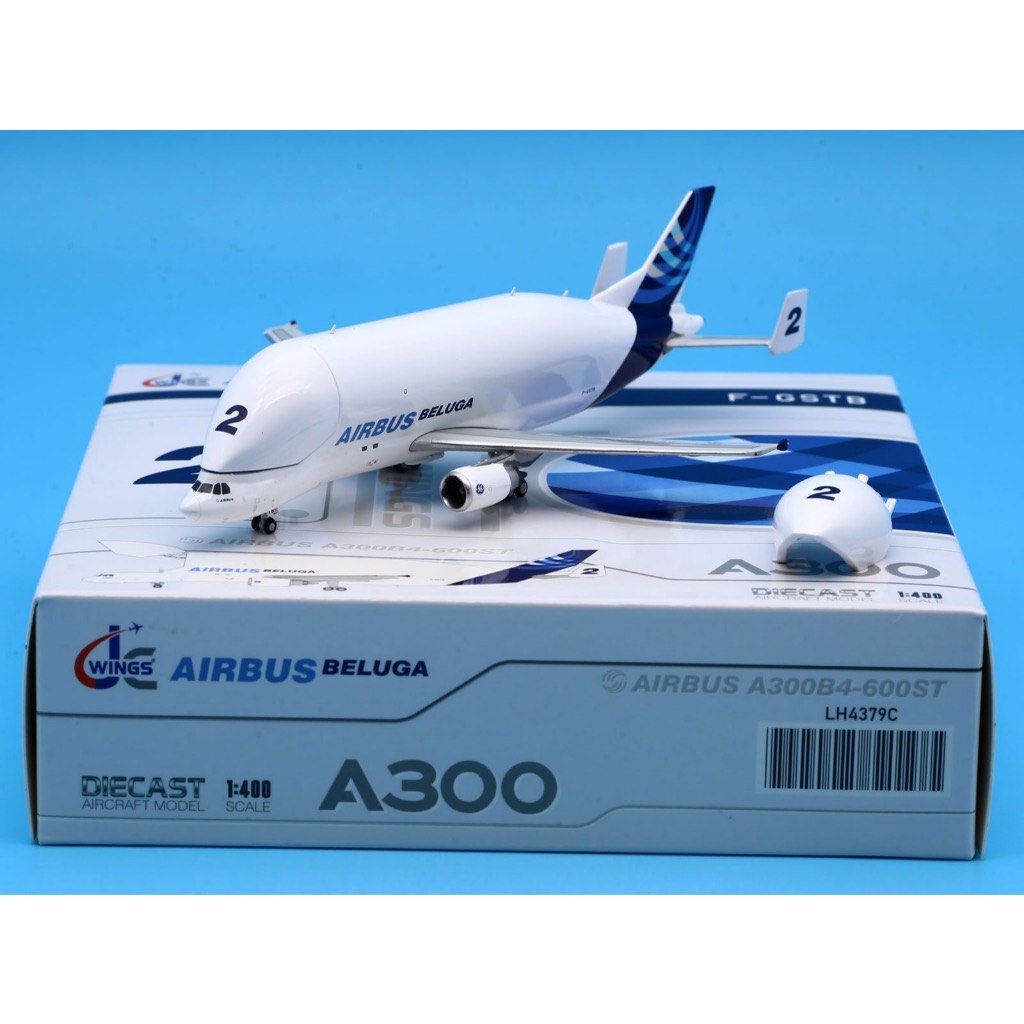 Airbus Industries A300-600ST Beluga JC Wings 1:400 Interactive Series, Hobbies & Toys ...
