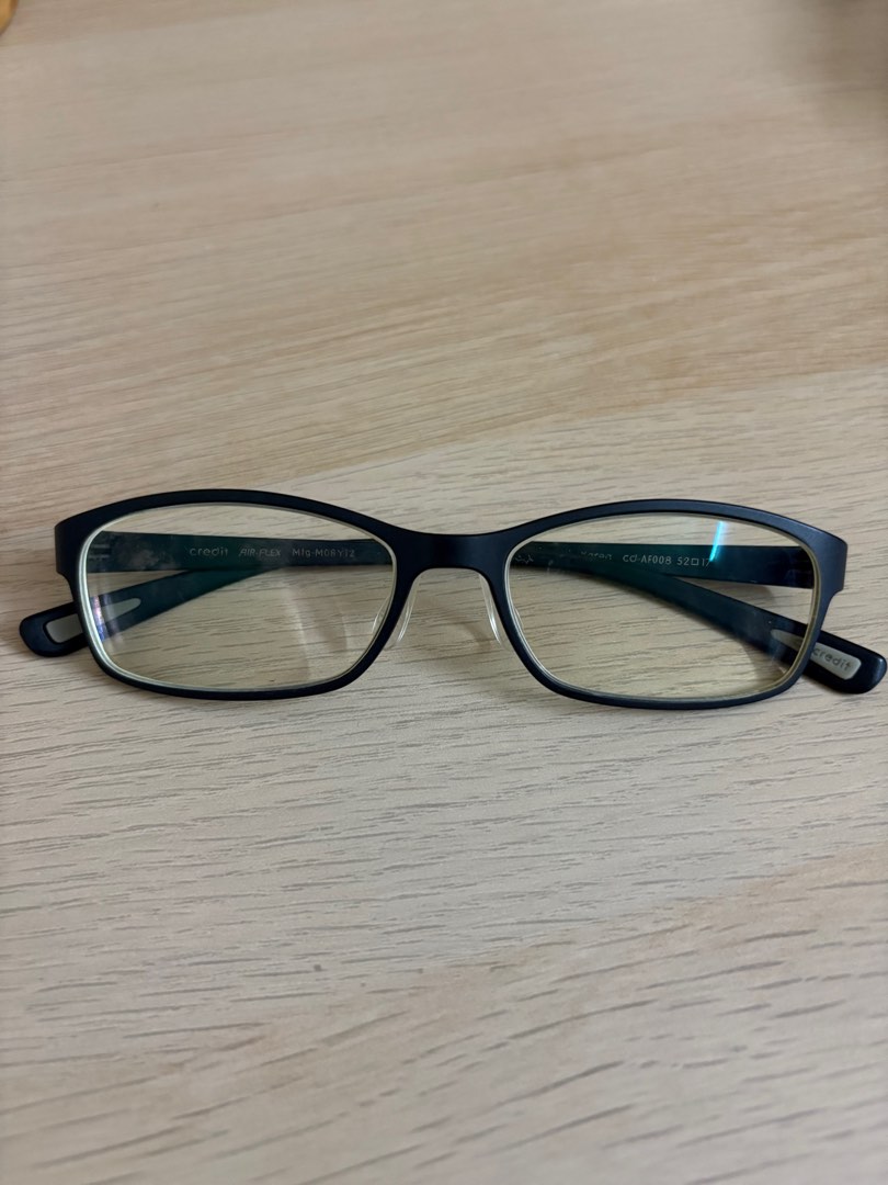 Airflex Black Spectacle Frame, Women's Fashion, Watches & Accessories ...