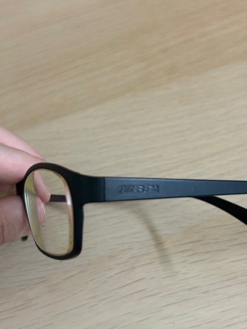 Airflex Black Spectacle Frame, Women's Fashion, Watches & Accessories ...