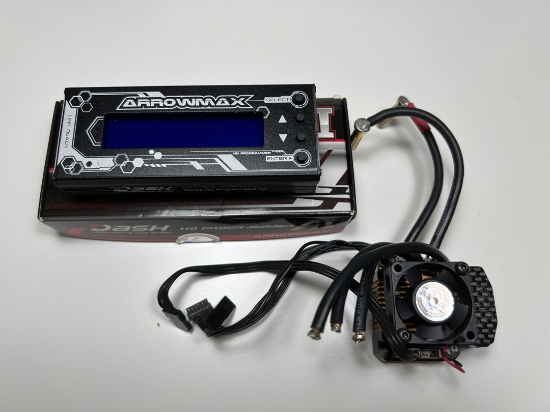 Arrowmax Dash AI esc V2 with program box, Hobbies & Toys, Toys & Games on Carousell