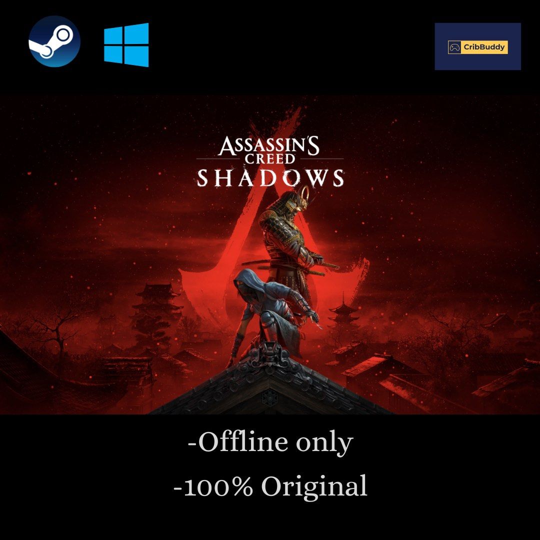 Assassin’s Creed Shadows Deluxe Edition PC Original - Steam Sharing ...