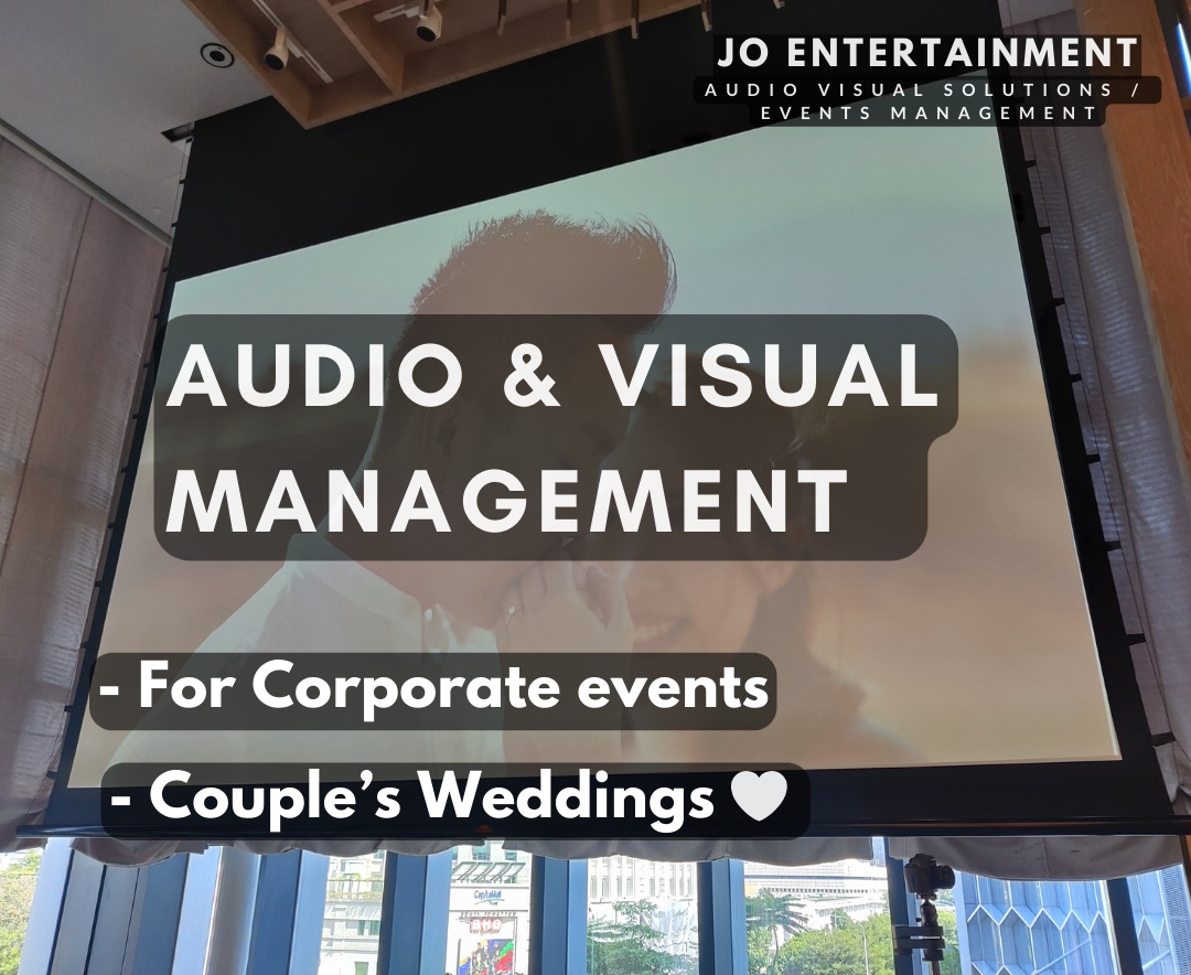 Audio/Visual Coordination (Visuals/Soundman) • Events Management ...
