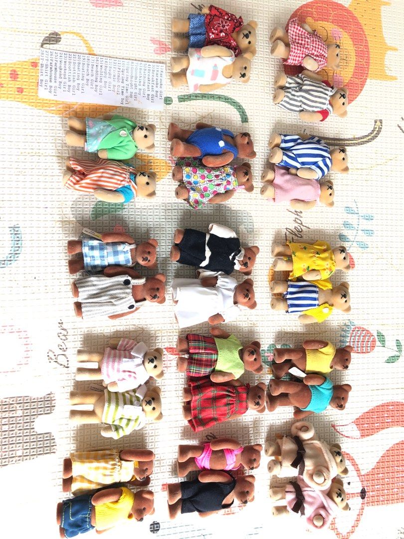 Authentic Macdonald’s Teddy Bear Vintage couple design, Hobbies & Toys ...