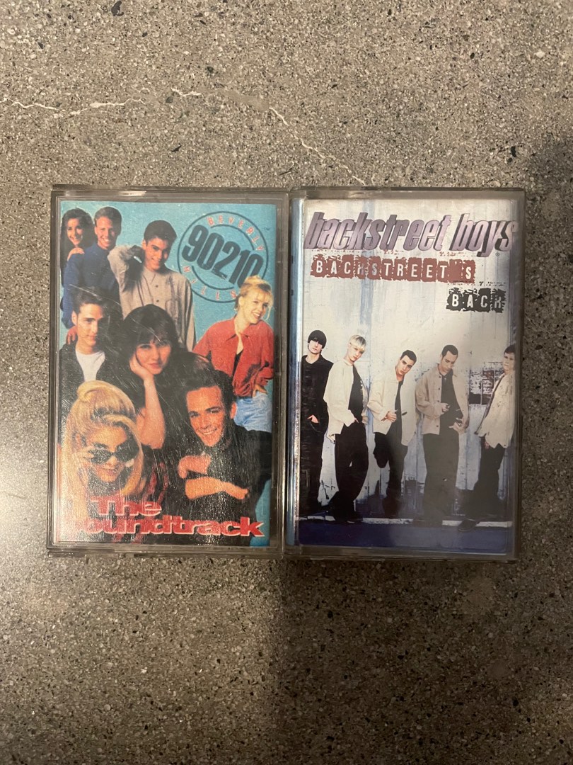 Backstreet Boys and Beverly Hills 90210 OST Cassettes, Hobbies & Toys ...