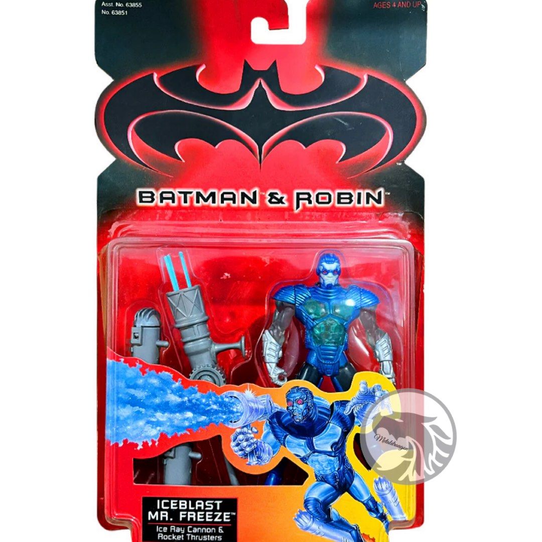 1997 Batman & Robin Series | Ice Blast Mr Freeze Action Figure MOC ...