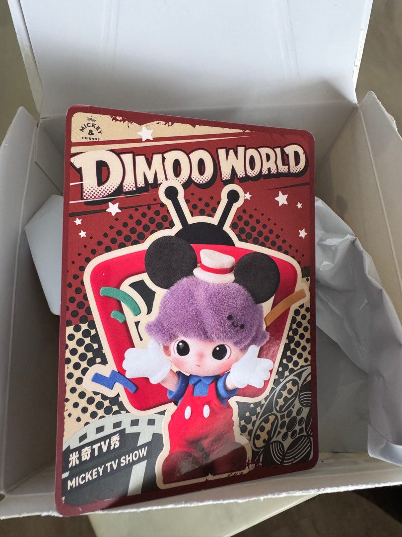 BNIF Popmart Dimoo MickeY Secret, Hobbies & Toys, Toys & Games on Carousell