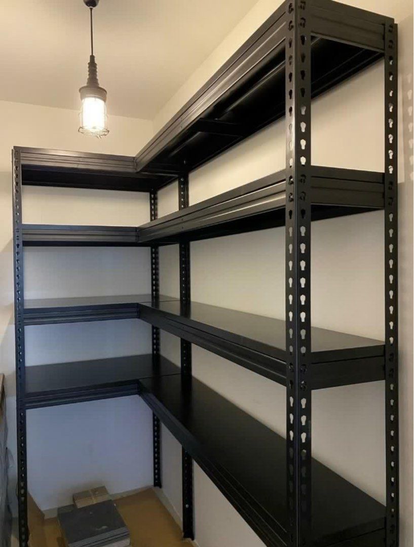 Boltless rack, Household storage rack, BTO rack, HDB, L shape rack, U ...