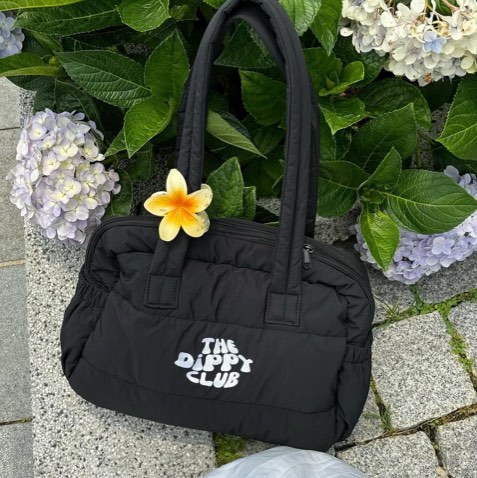 Brand New The Dippy Club Puffer Bag (Black) with dustbag, Women's ...