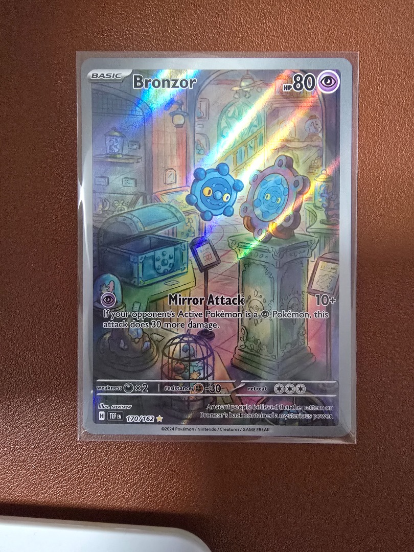 Bronzor IR #170 Pokemon Temporal Forces, Hobbies & Toys, Toys & Games ...