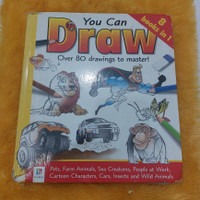 BUKU YOU CAN DRA2 OVER 80 DRAWING TO MASTER, Buku & Alat Tulis, Buku di ...
