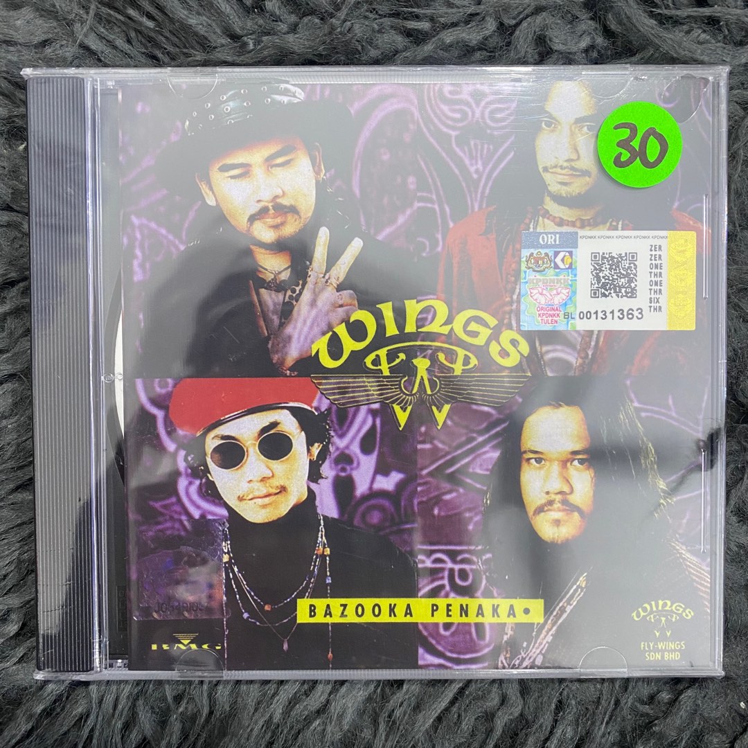 CD WINGS Bazooka Penaka, Hobbies & Toys, Music & Media, CDs & DVDs on ...