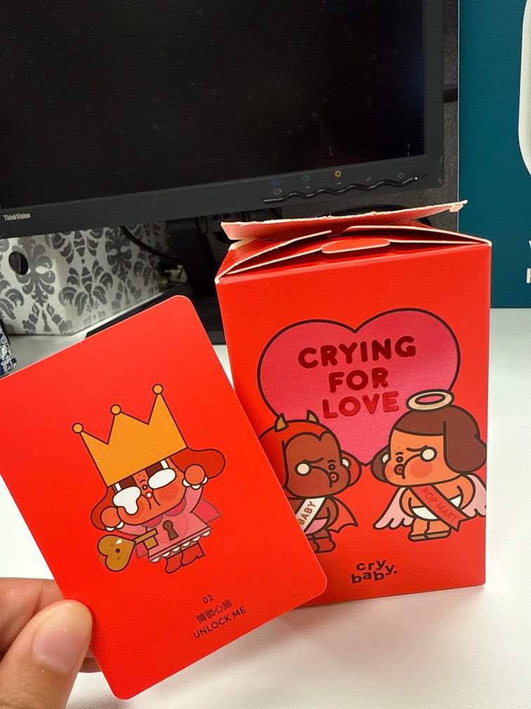 Crybaby Crying for Love Figurine - Unlock Me, Hobbies & Toys, Toys ...