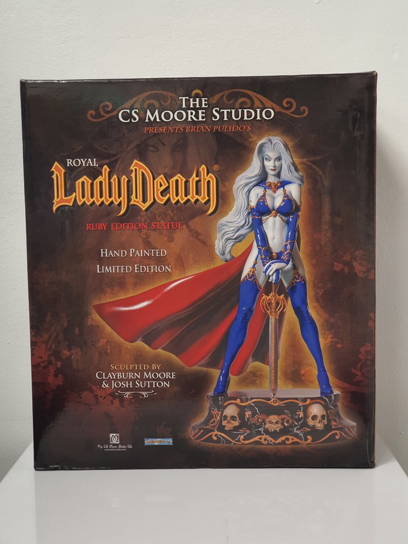 CS Moore Royal Lady Death Ruby Edition Statue, Hobbies & Toys, Toys ...