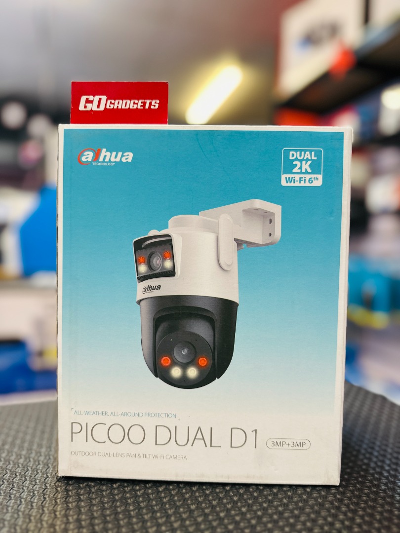 Dahua Picoo Dual D1 3MP+3MP Outdoor Dual Lens Pan Tilt WiFi CCTV Camera ...