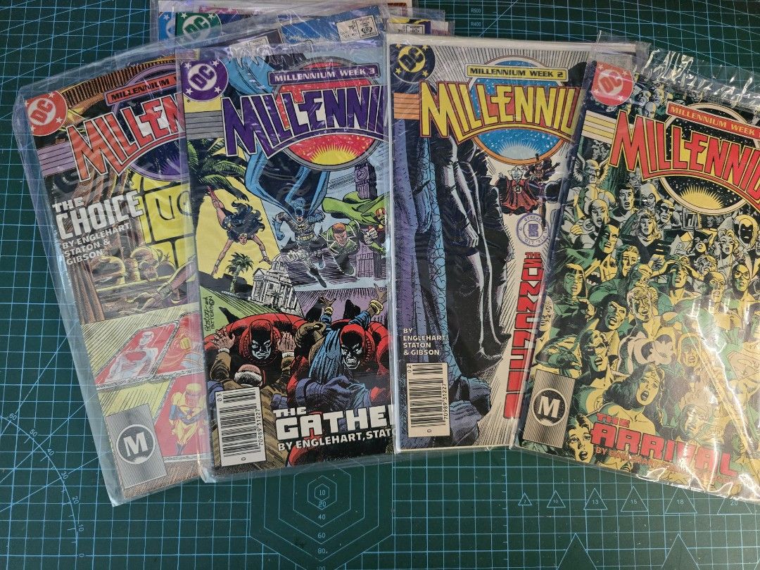 DC Comics 1988 Millennium Week Full Set (Issue 1 to 8), Hobbies & Toys, Books & Magazines ...