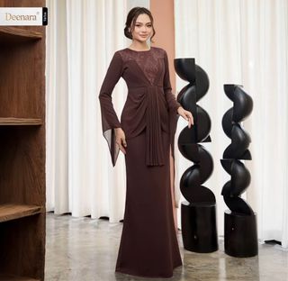 DEENARA, Women's Fashion, Muslimah Fashion, Baju Kurung & sets on Carousell