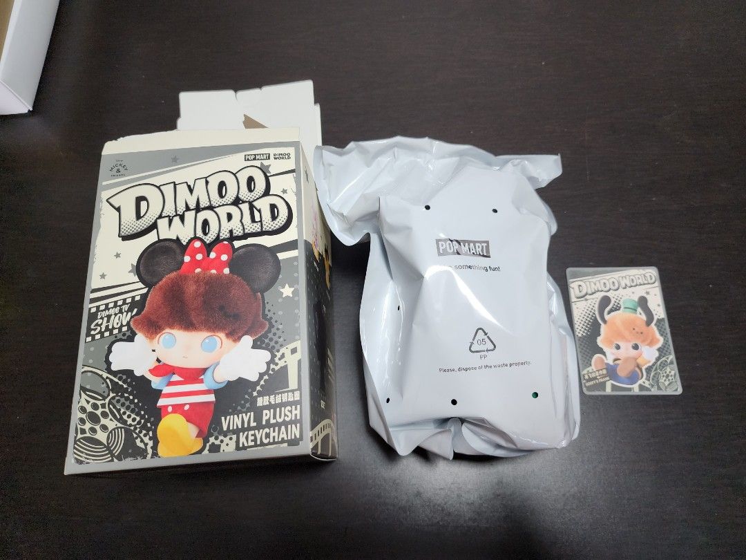 WTT - Dimoo World x Disney Series-Vinyl Plush Keychain Blind Box ...