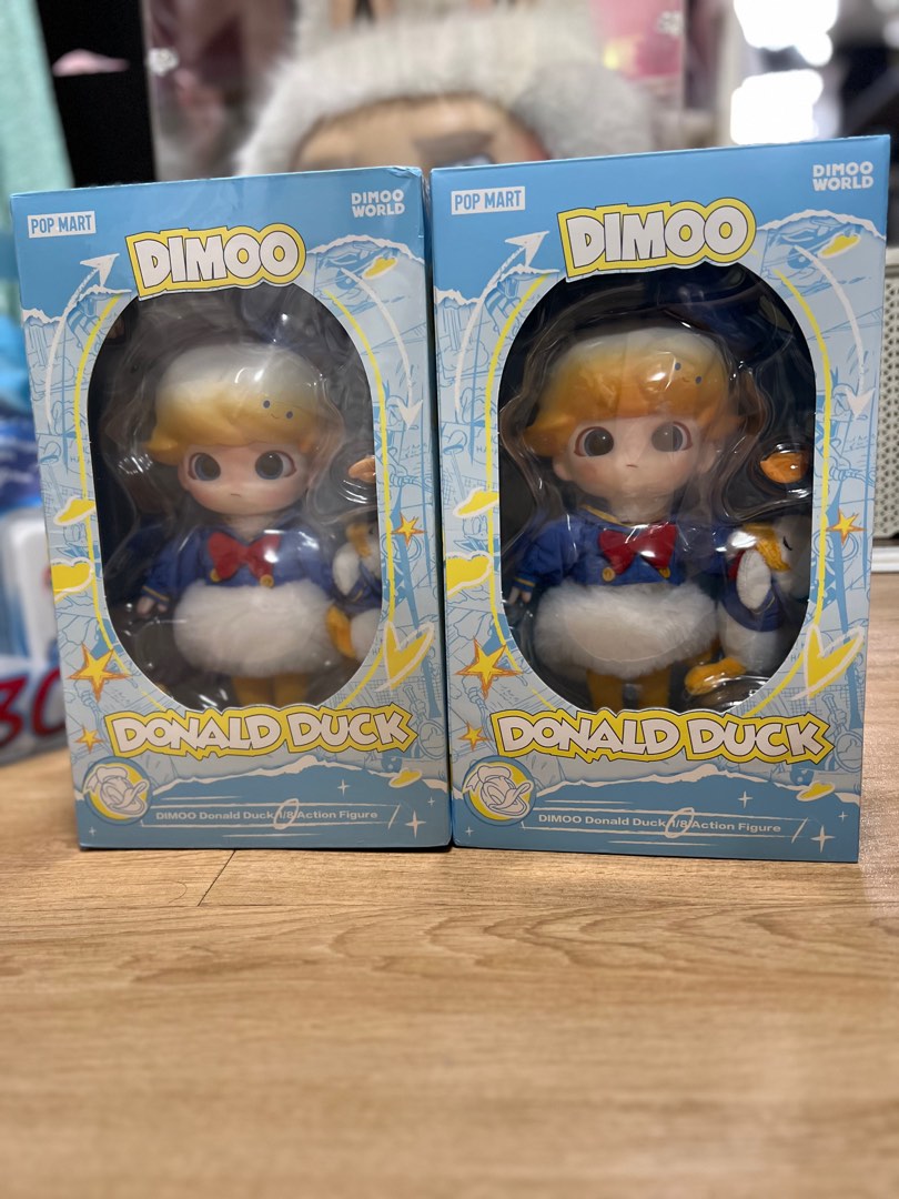 Dimoo x Disney 8/1 Donald Duck 公仔, 興趣及遊戲, 玩具 & 遊戲類 - Carousell