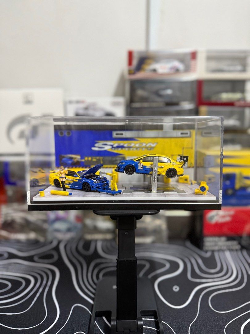 DIORAMA + TM HONDA CIVIC SPOON + GT-R R34 SPOON, Hobbies & Toys, Toys ...