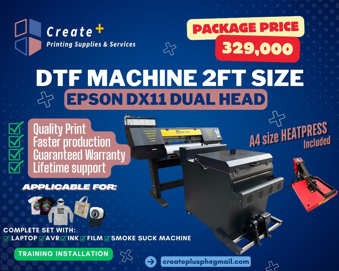 DIRECT TO FILM (DTF) FOR SALE!! 180,000 ONLY!, Computers & Tech, Printers, Scanners & Copiers on ...