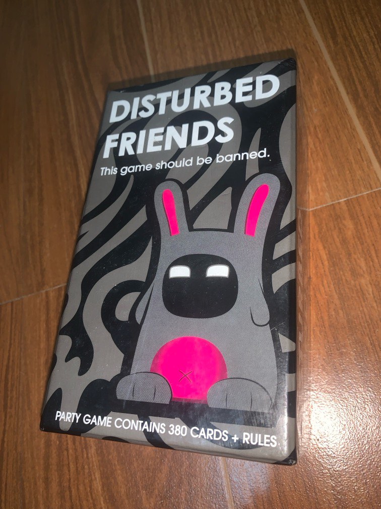 Disturbed Friends Adult Party Games 380 Cards + Rules, Hobbies & Toys ...