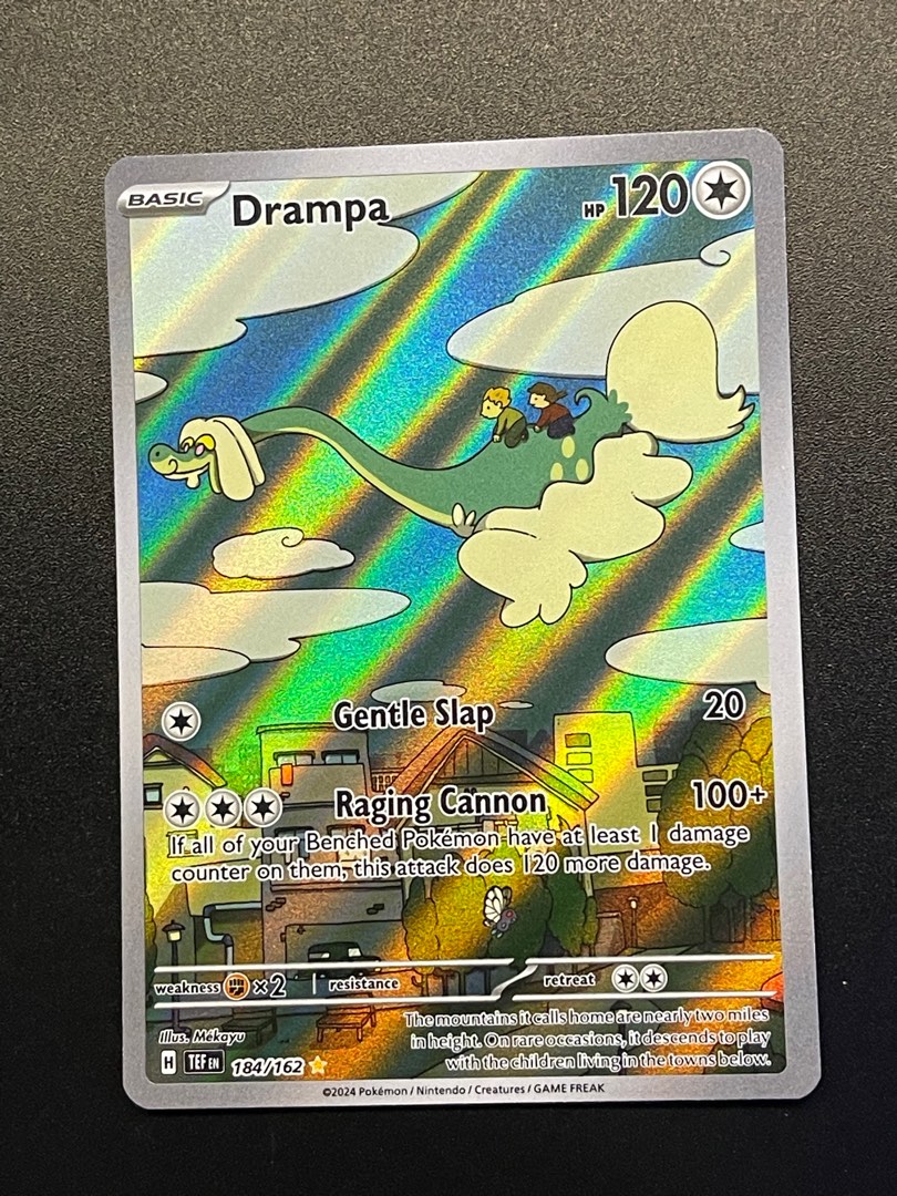 Drampa IR English Pokemon Card, Hobbies & Toys, Toys & Games on Carousell