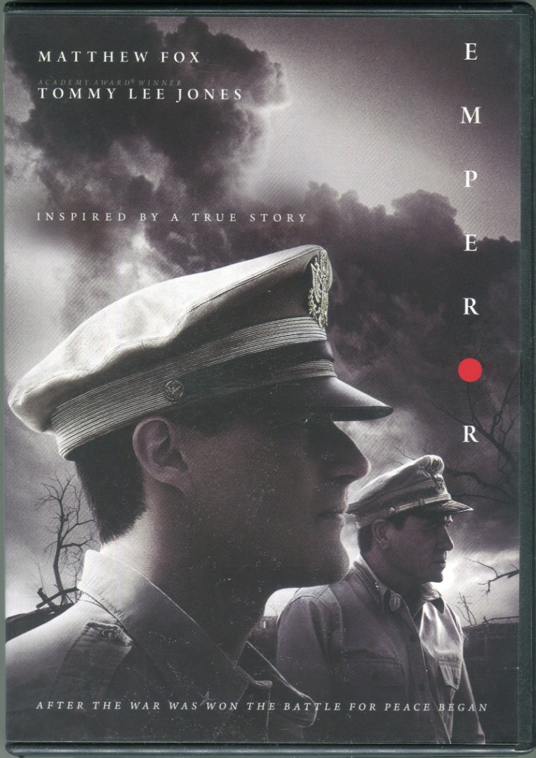 🇯🇵📀 Emperor (2012 film) - Matthew Fox Tommy Lee Jones Original Region 3 ...