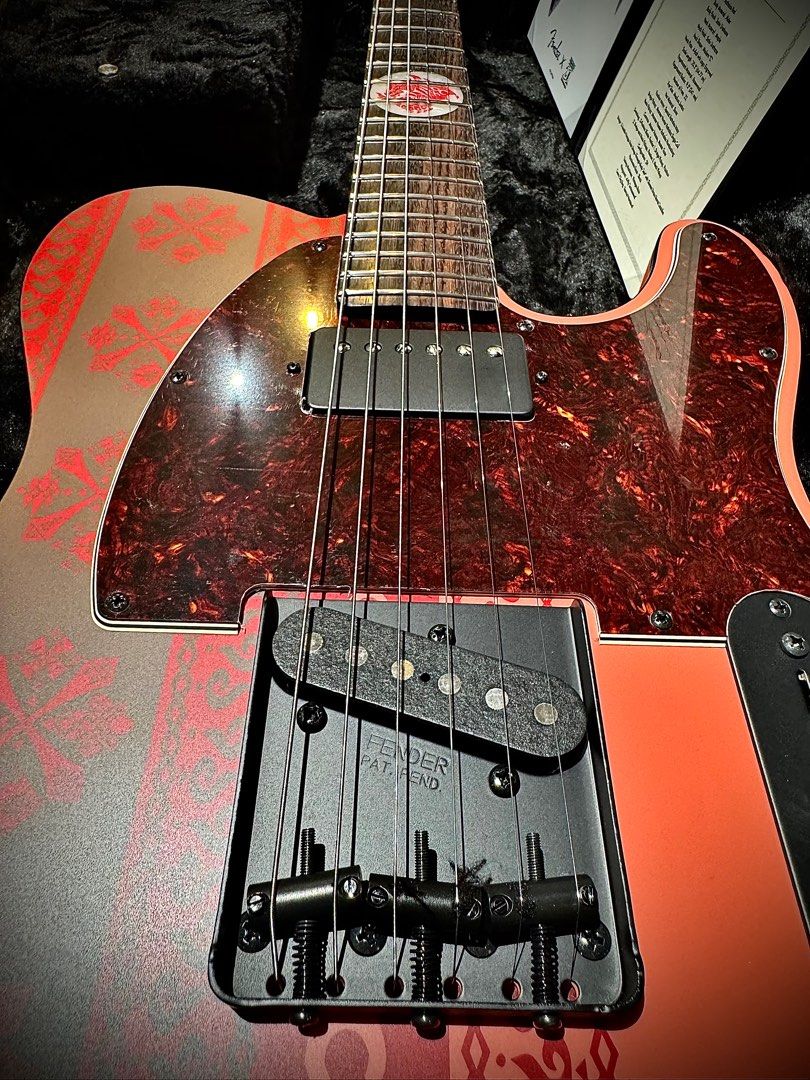 Fender MIJ Limited Edition *Monster Hunter* Rathalos Telecaster Guitar ...