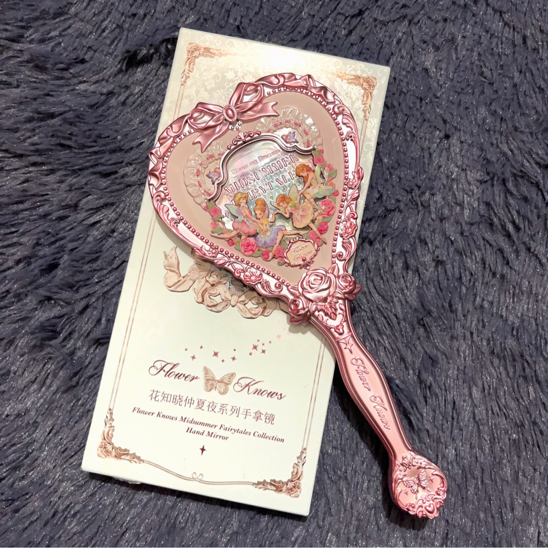 Flower Knows Midsummer Fairytales Hand Mirror White Vanilla, Beauty ...