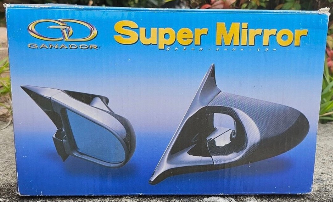 GANADOR SUPER MIRROR EVO 9, Car Accessories, Accessories on Carousell
