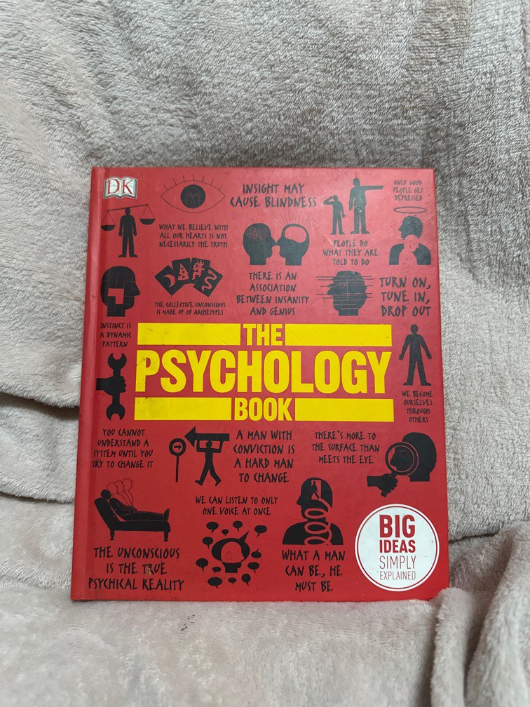 HARDBOUND The Psychology Book: Big Ideas Simply Explained By Dk, Hobbies & Toys, Books ...