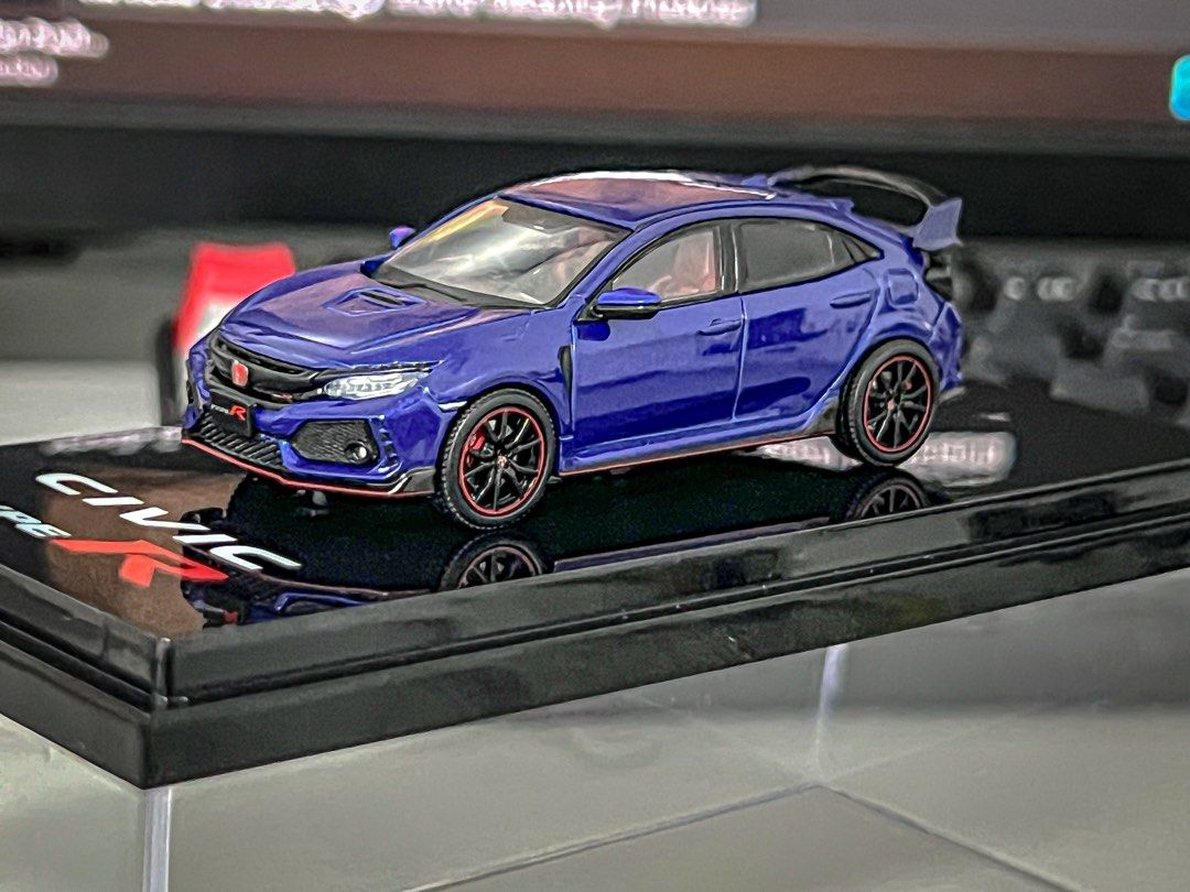 Hobby japan Honda Civic FK8 Type R FK8R 1/64 scale diecast model ...