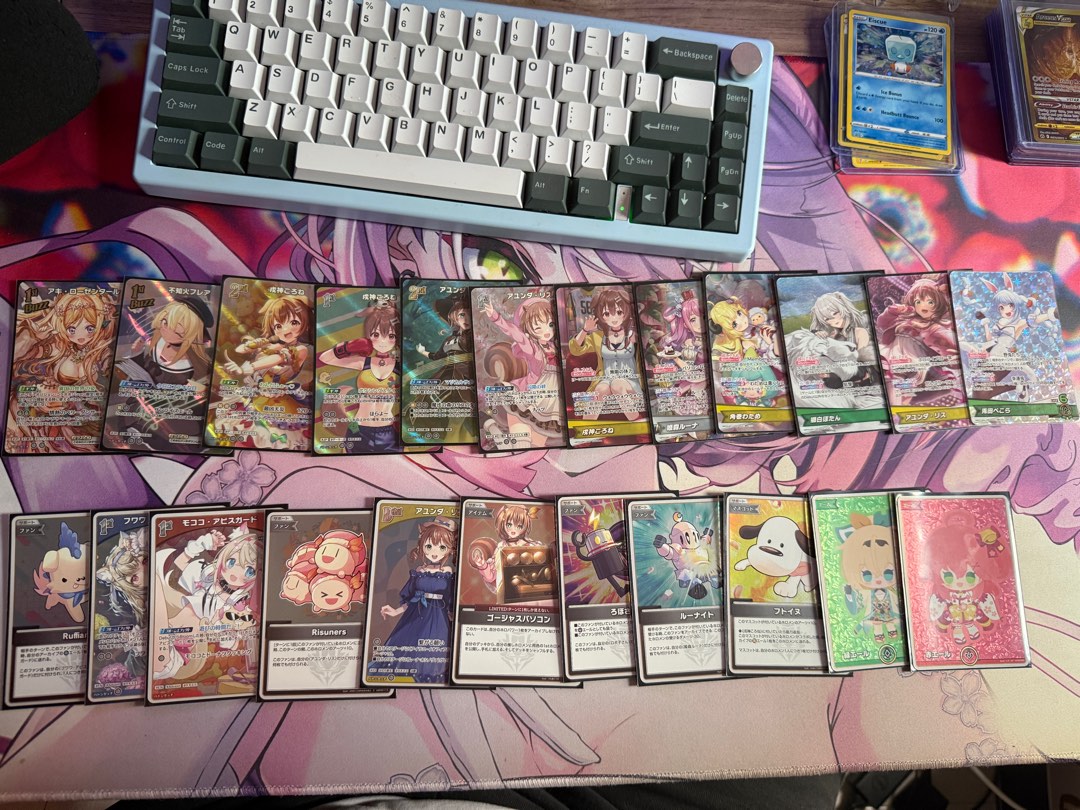 Hololive OCG S, SR, OSR and HY (Mainly set 3), Hobbies & Toys, Toys & Games on Carousell