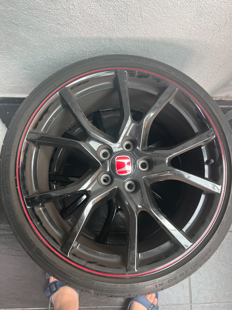 HONDA CIVIC TYPE R SPORT RIM FOR SALE, Auto Accessories on Carousell