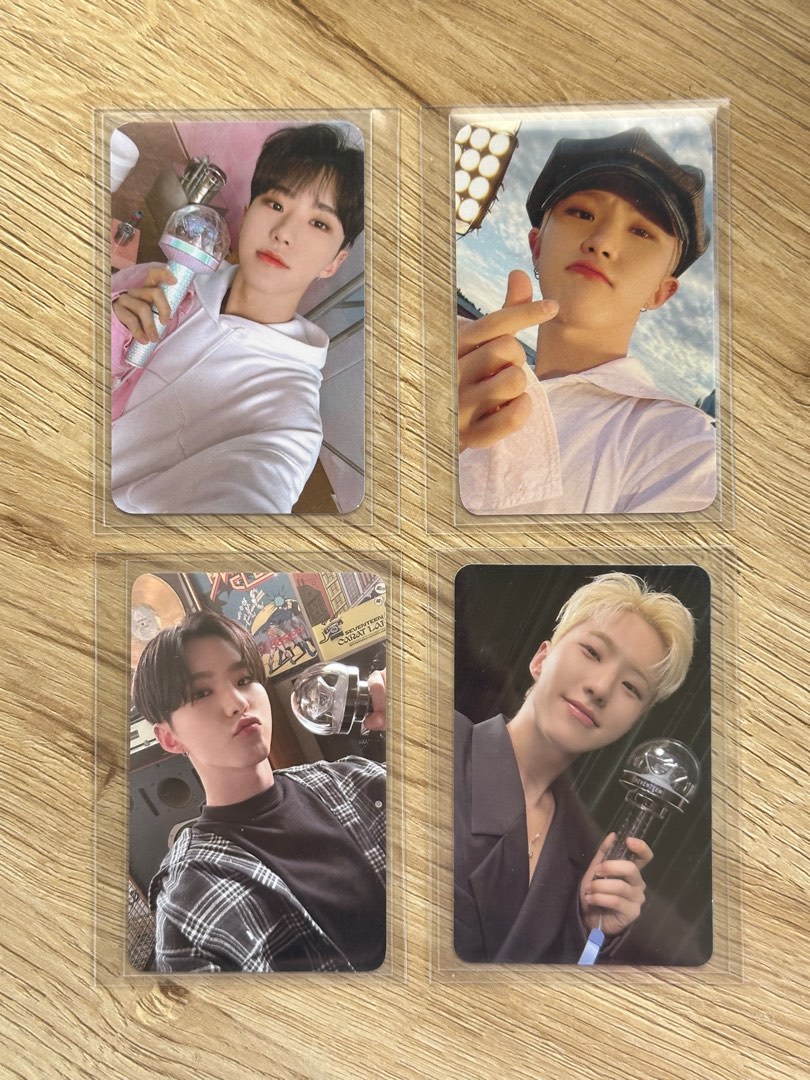 Hoshi Rare Photocards (_World BCPC, Caratland 2023 Caratzone, Follow to ...
