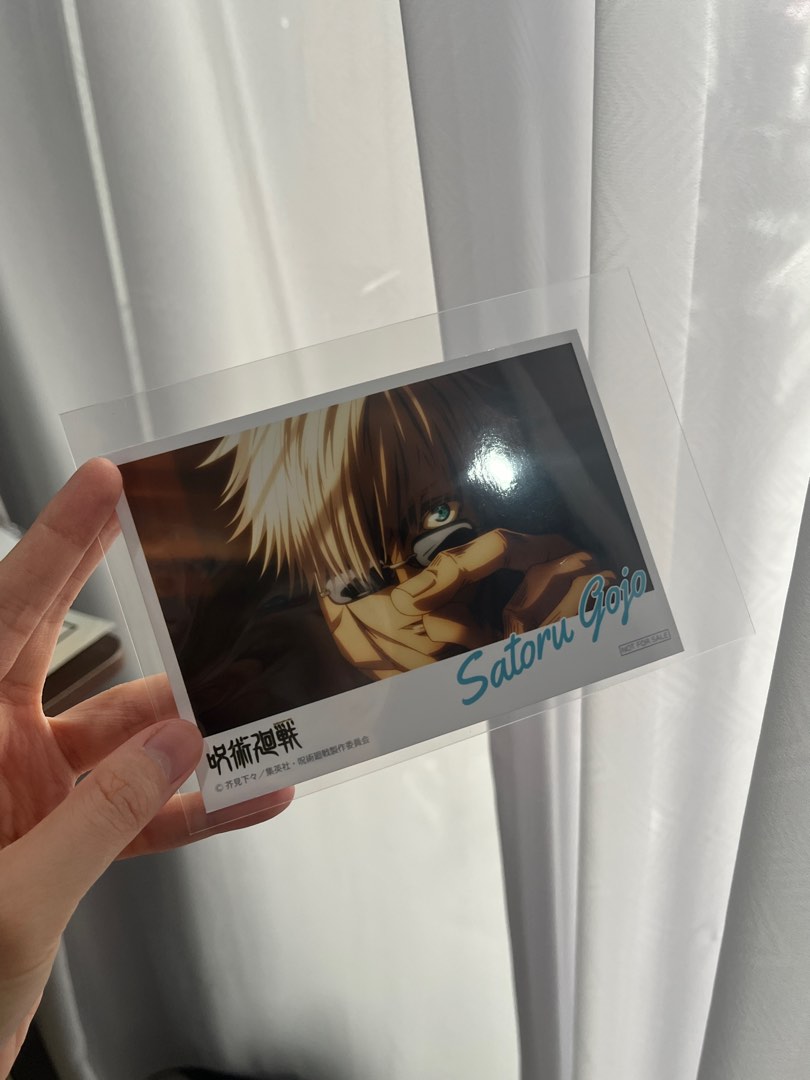 Jujutsu Kaisen Gojo Satoru photo, Hobbies & Toys, Collectibles ...
