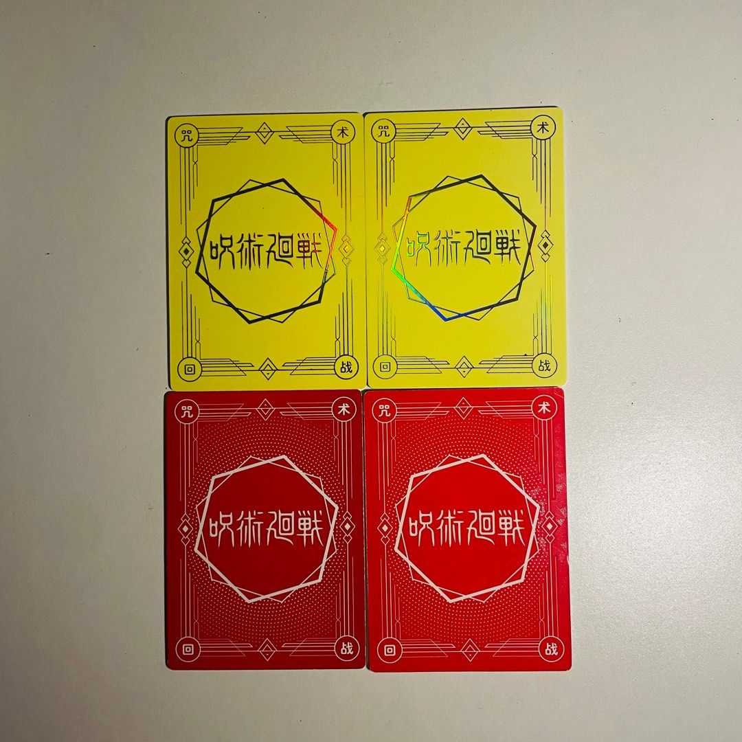 Jujutsu Kaisen Jjk Card, Hobbies & Toys, Collectibles & Memorabilia ...