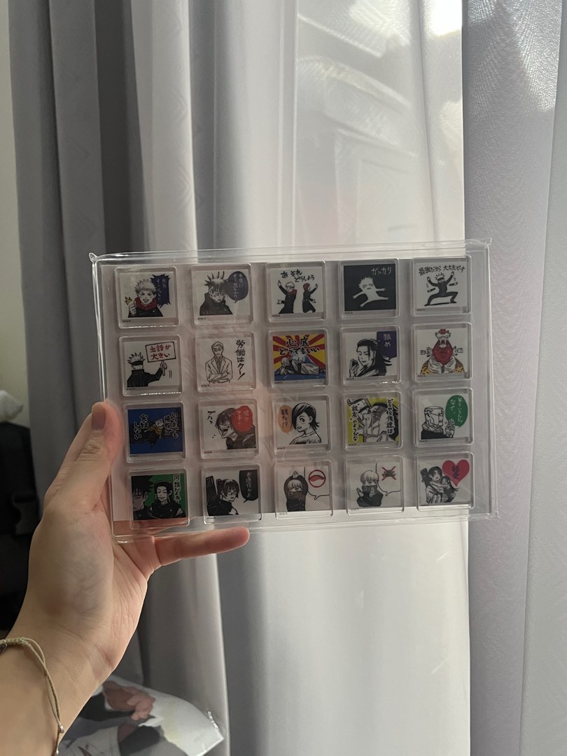 Jujutsu Kaisen Series Acrylic small cube, Hobbies & Toys, Collectibles ...